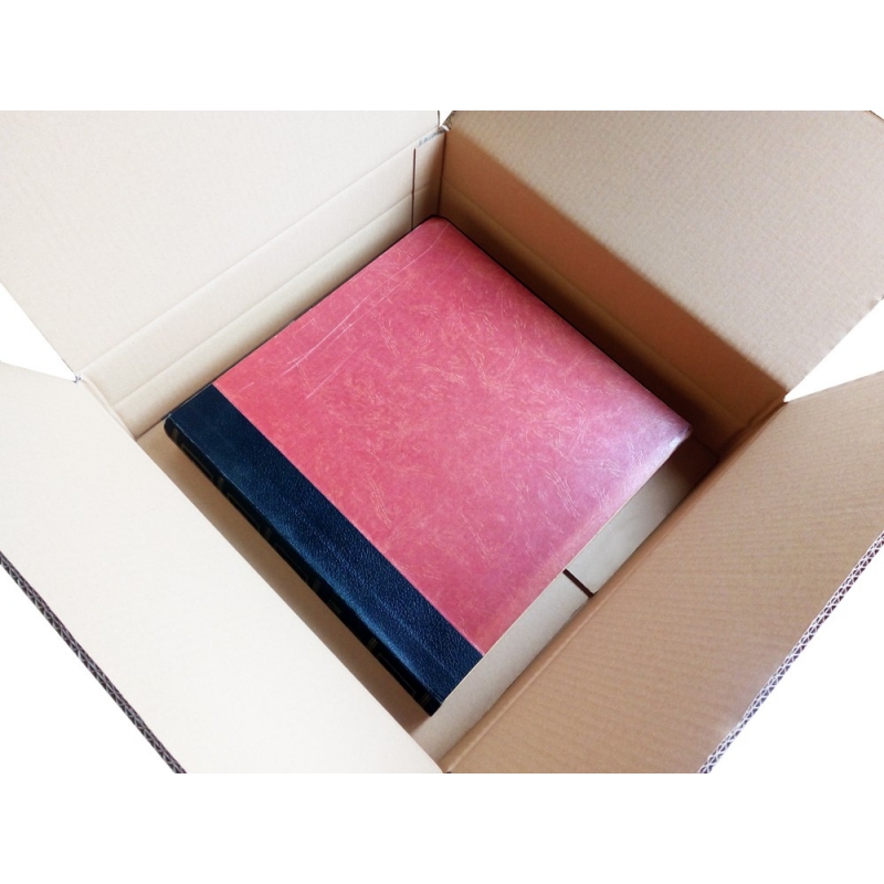 Double wall cartonboard box for LP boxsets and 7 inch