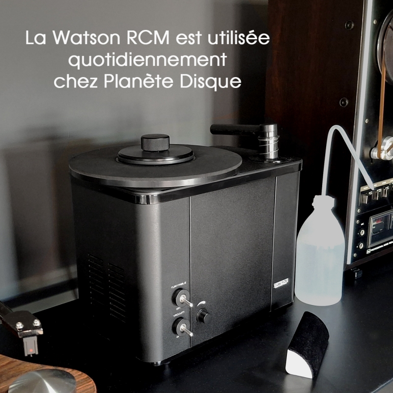Watson machine lave disques (1 litre QS Audio cleaner inclus)