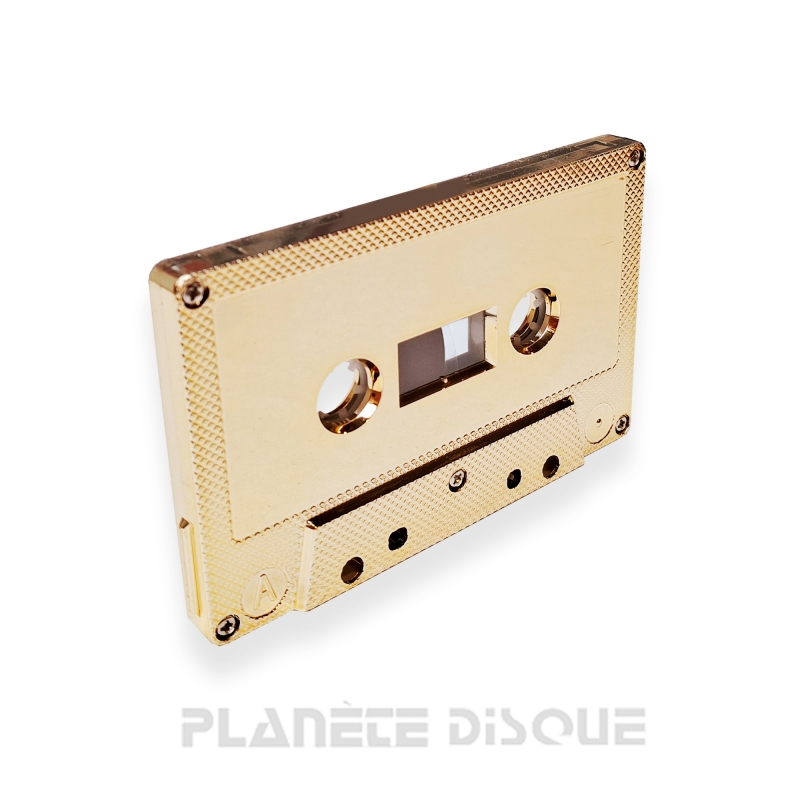 Ferro 60 minute gold colour mirror audio cassette